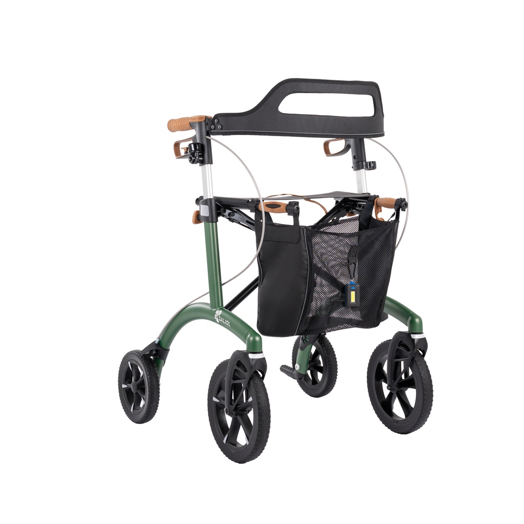 Saljol AllRound Rollator – lichtgewicht voor binnen én buiten